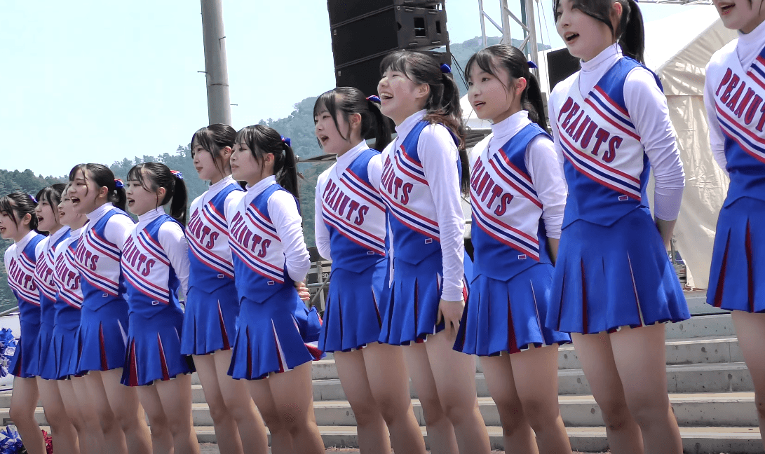 チア ハミパン(53) JKチアリーダー！見せパンから ハミパンチラ！！ | ハミチラポッチ☆動画紹介エログ